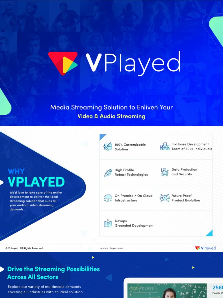 Contus Vplayed Video Streaming Solution | PDF