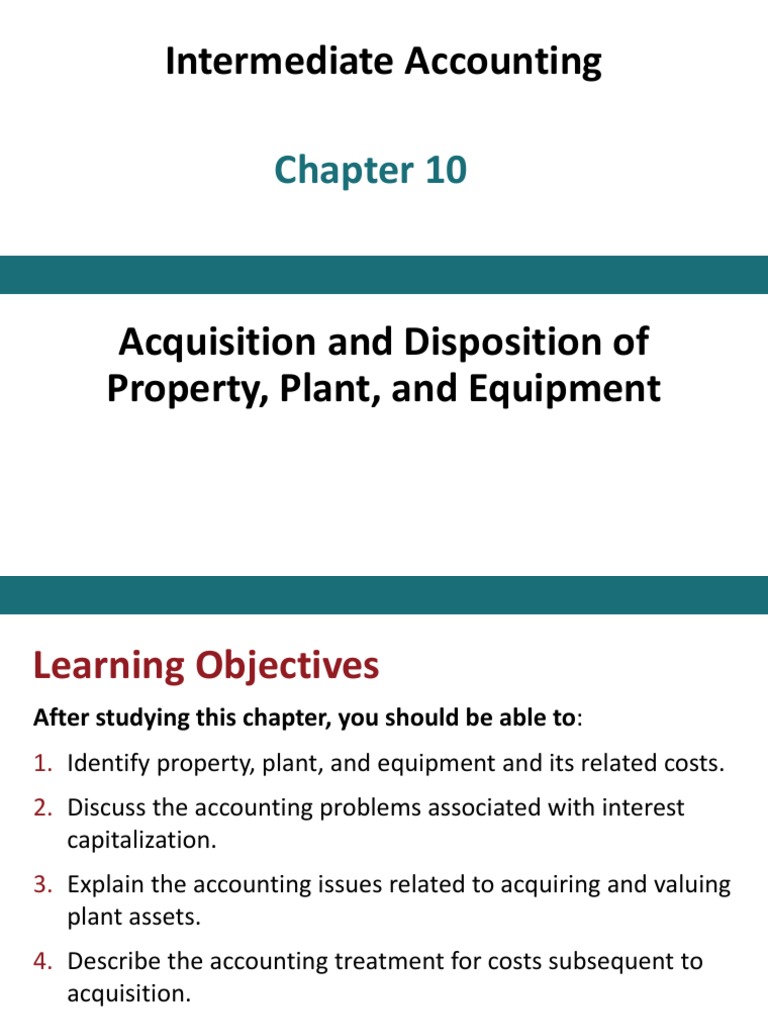 Intermediate Accounting | PDF | Depreciation | Book Value