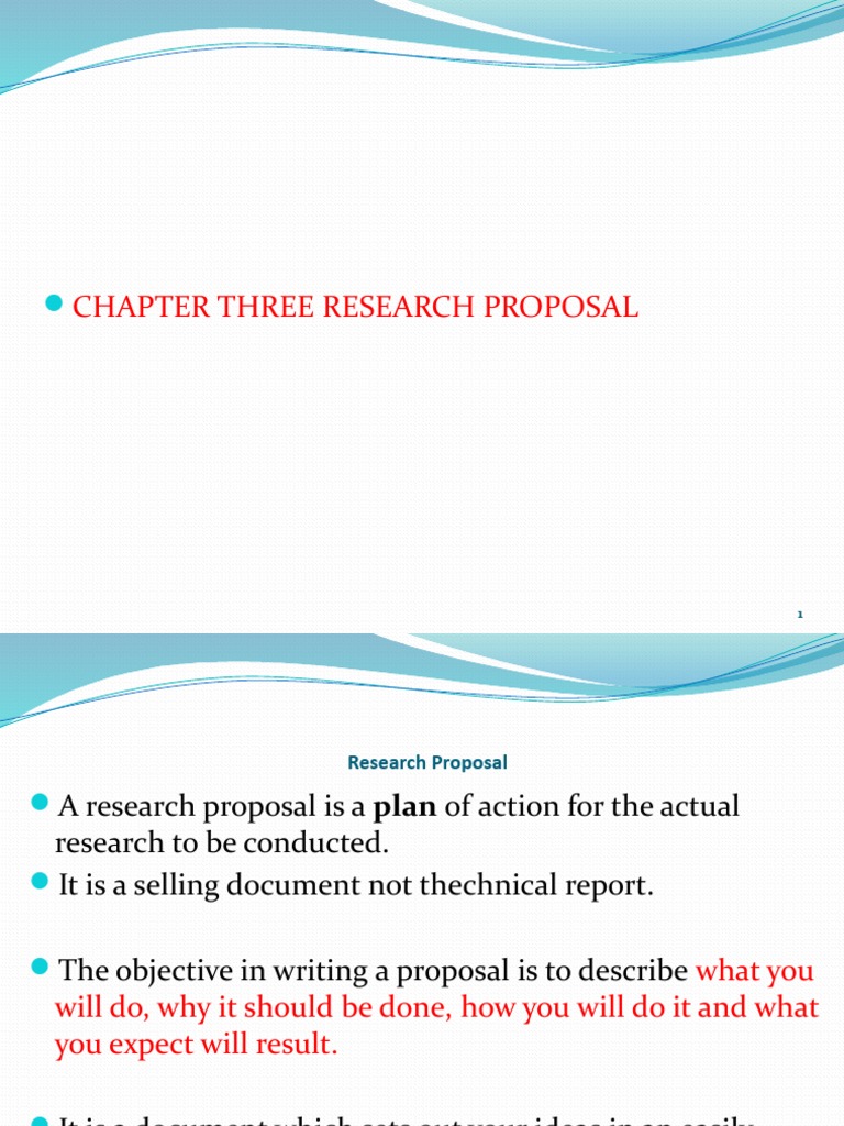 Chapter III Proposal | PDF | Quantitative Research | Methodology