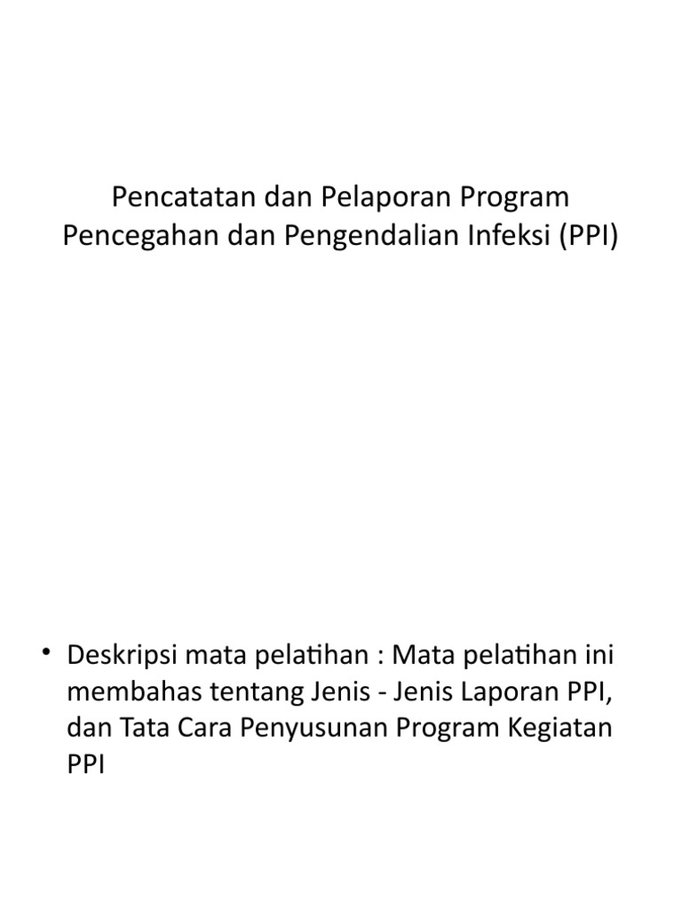 Laporan & Penyusunan PPI Efektif | PDF | Karier & Perkembangan | Bisnis