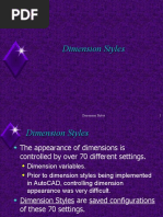 Dimension Styles & Annotation Standards | PDF