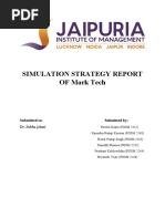 ML Backpacks Full Simulation Report | PDF | Marketing | Retail