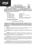 Sample Municipal Ordinance | PDF | Local Government | Government