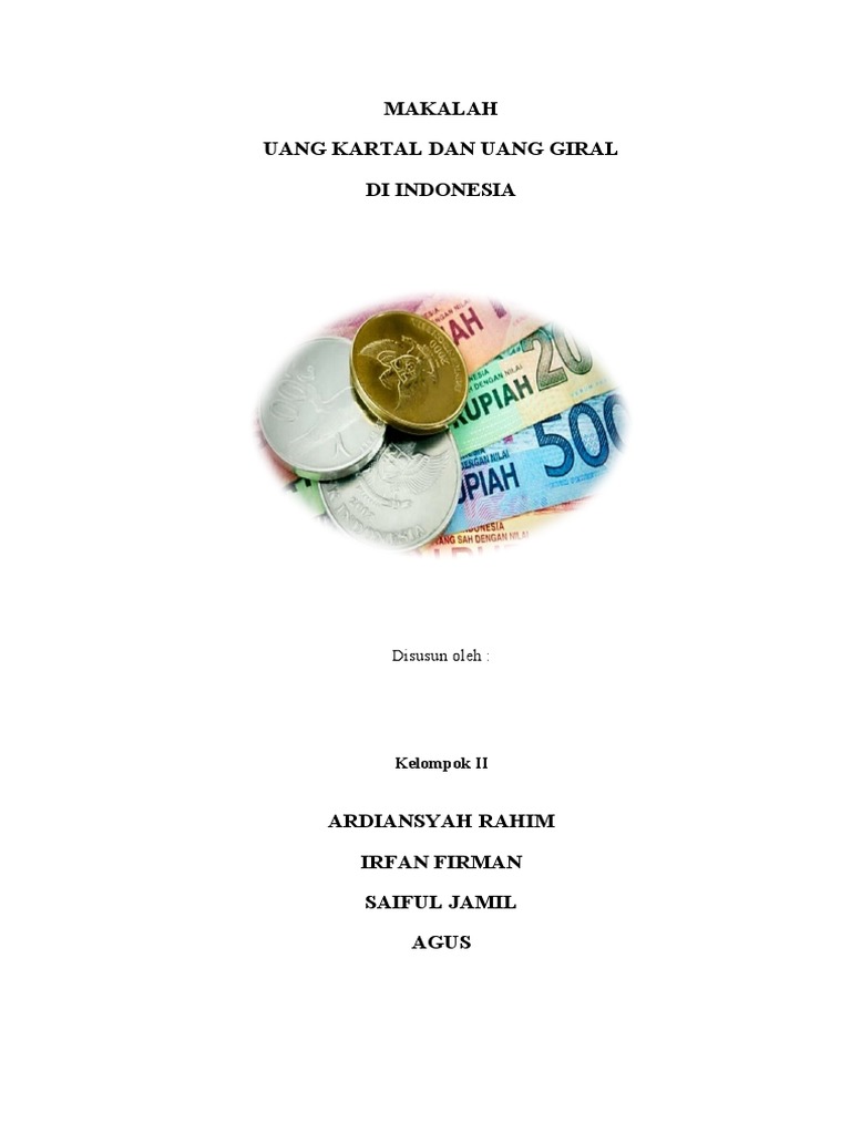 Uang Kartal dan Giral di Indonesia | PDF
