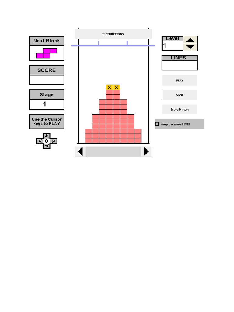 Tetris | PDF