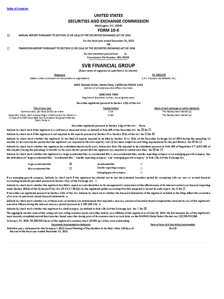 SVB Report 2022 | PDF | Banks | Private Equity