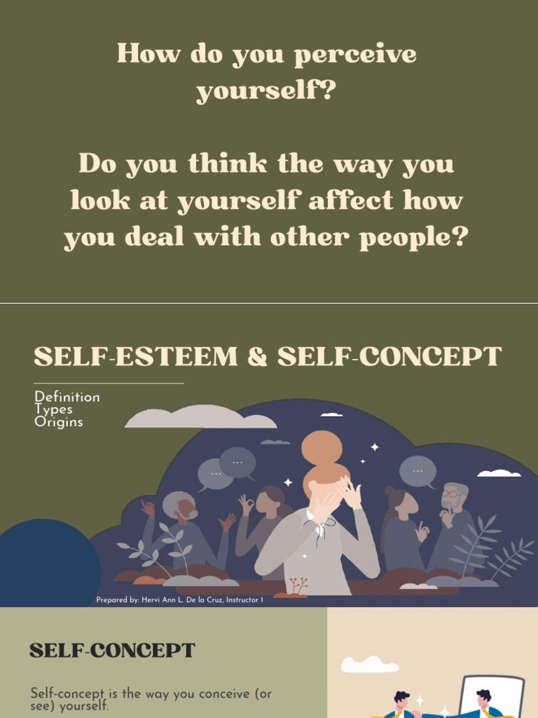 Understanding Self-Concept and Self-Esteem | PDF | Self Esteem | Self ...
