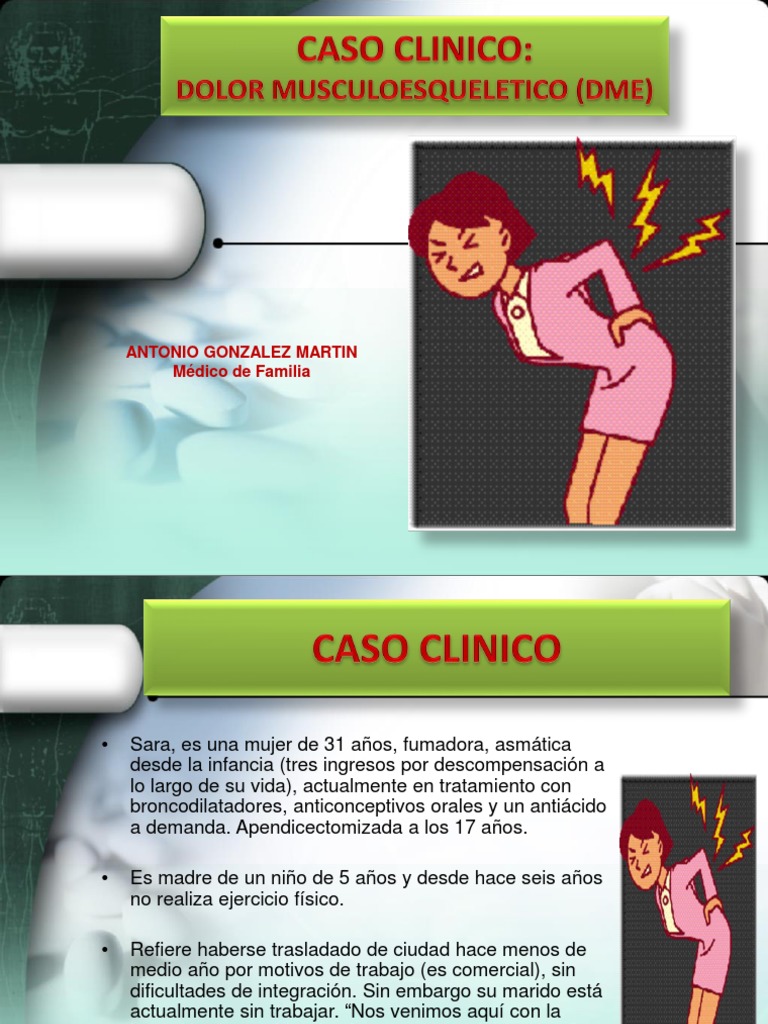 Lumbalgia Crónica en Paciente Asmática | PDF | Dolor lumbar | Medicina ...