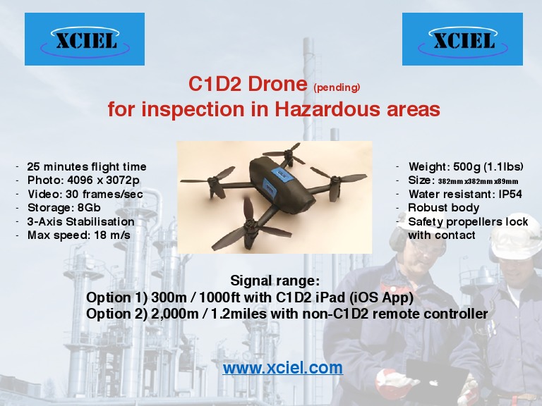 C1D2 Drone for Hazardous Inspections | PDF