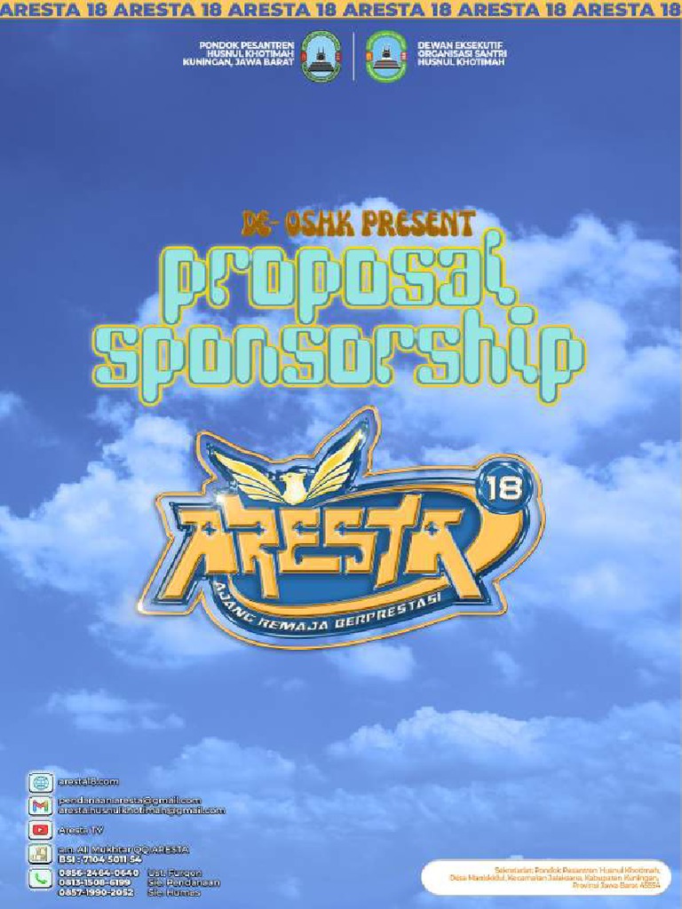 Proposal Dana Aresta 18 Ikhwan | PDF