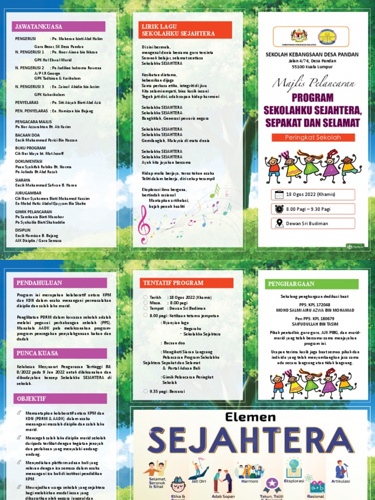 Buku Program Sekolahku Sejahtera | PDF
