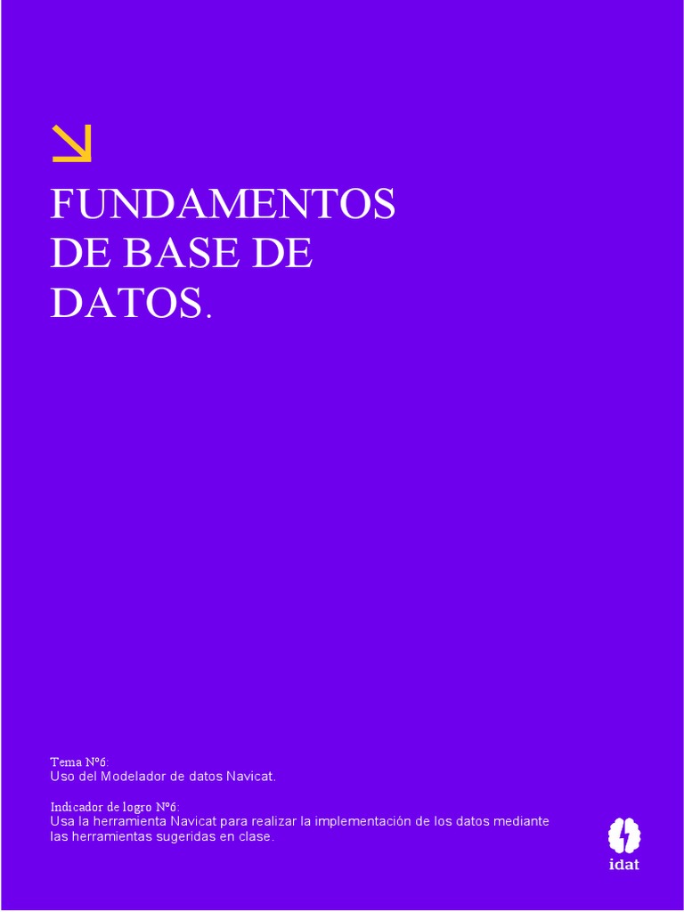 6 Guía - Fundamentos de Base de Datos | PDF | Bases de datos | Informática