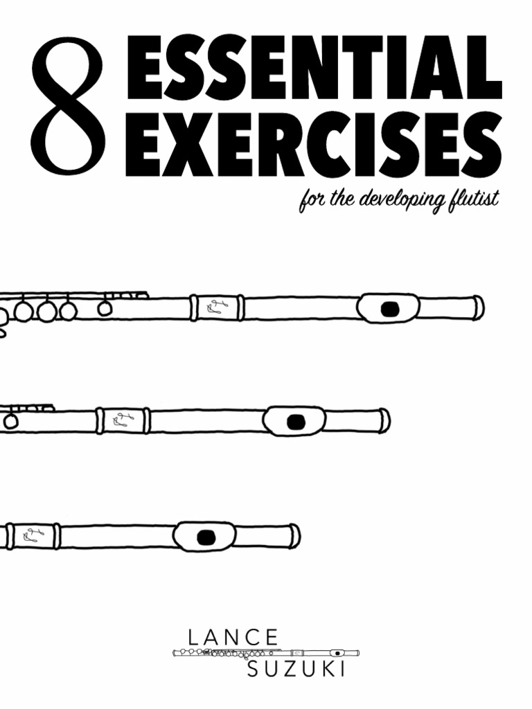 Eight Essential Exercises 2022 | PDF | Flute | Vocal Pedagogy