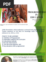 Progressivism in Education | PDF