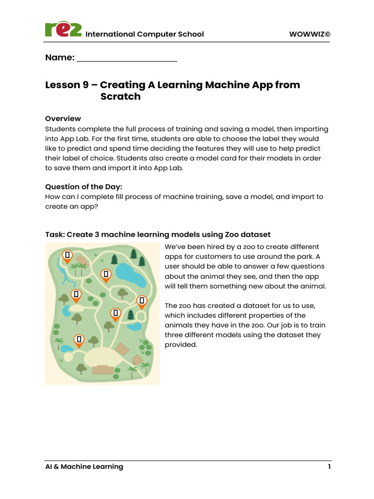 Lesson 9 - Creating A Learning Machine App From Scratch | PDF | Machine ...