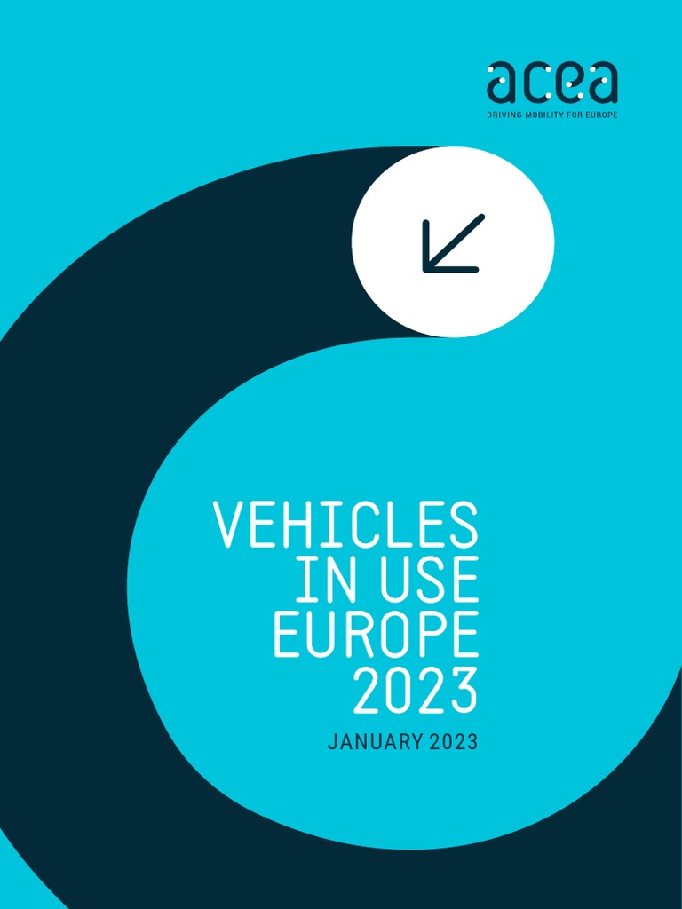 ACEA Report Vehicles in Use Europe 2023 | PDF | European Union | Car