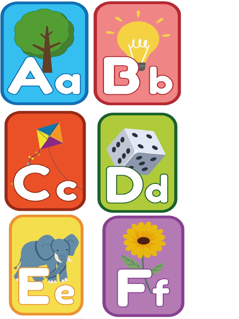 Abecedario Color 1 | PDF