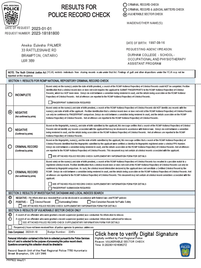 BKG 18181800 2023 01 10 11 06 16 812 1 | PDF | Criminal Record | Public ...