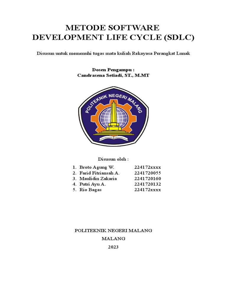 Makalah SDLC | PDF