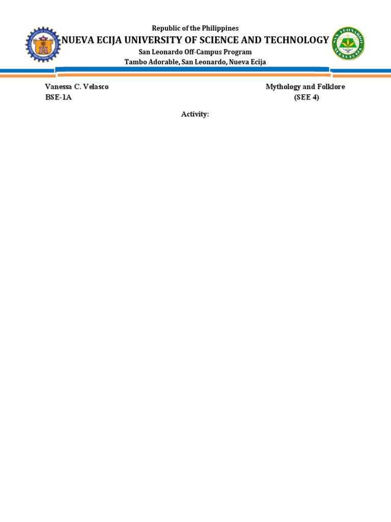 Ms Word Format (NEUST) | PDF
