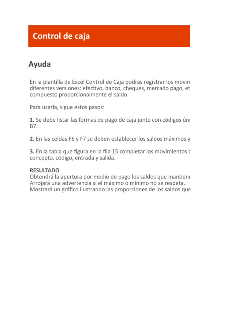 Control de Caja | PDF | Informática