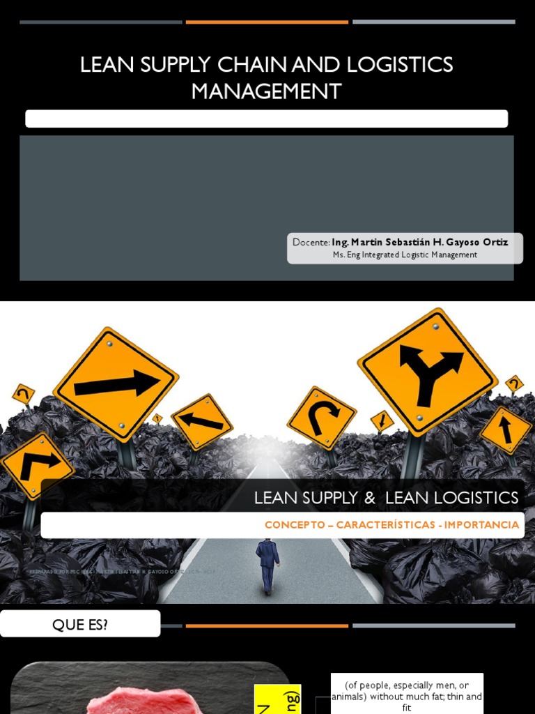 13 - SCM-LOG - 2 - Unit 4 - Lean Logistics SCM PDF | PDF | Logística | Economias