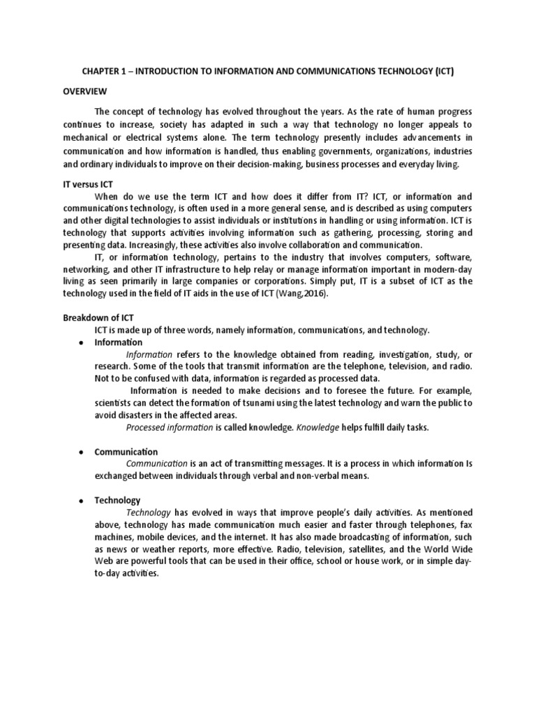 Chapter 1 | PDF | Printer (Computing) | Computer Monitor