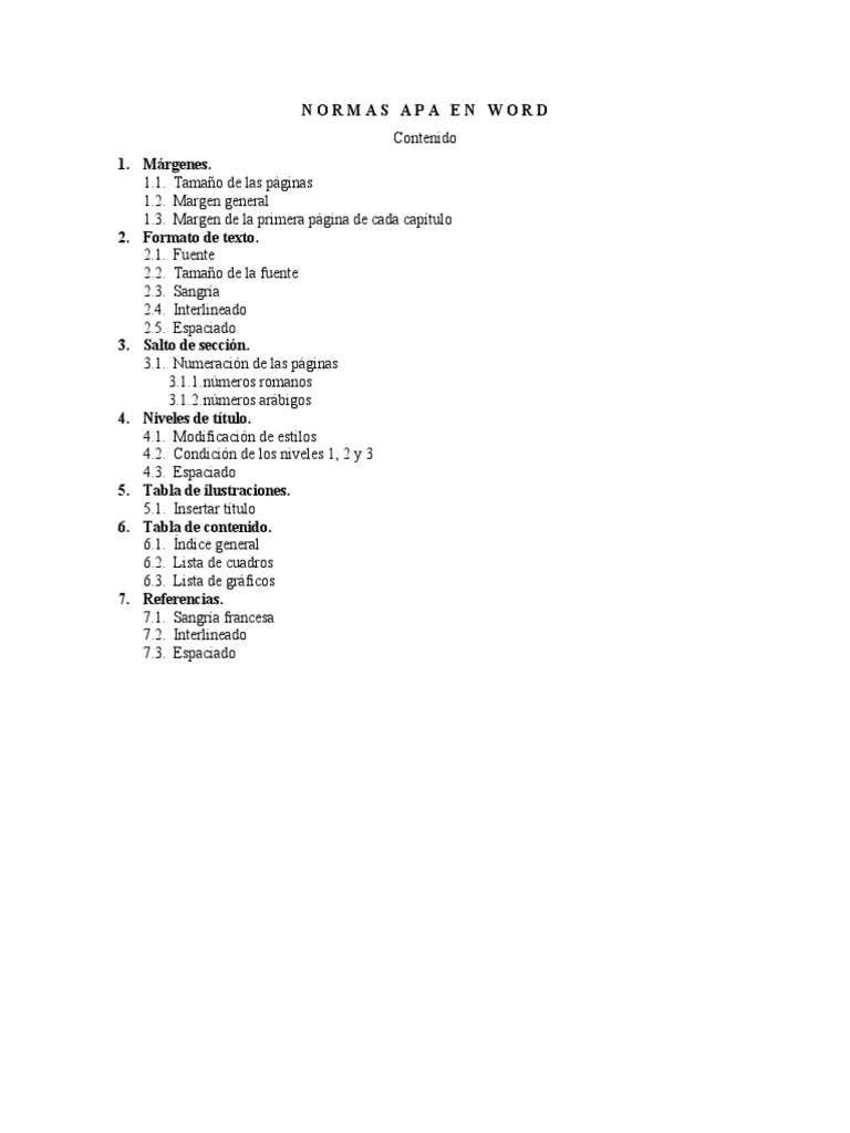 Normas Apa en Word | PDF | Cocina, comidas y vino | Estudios de idiomas ...