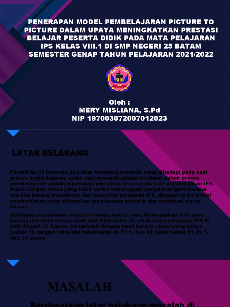 PPT Mery Picture To Picture | PDF