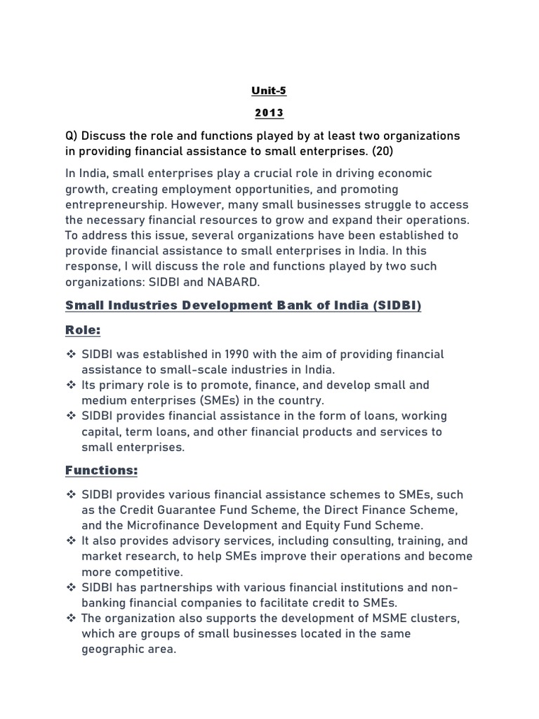 Entrepreneurship Unit 5 Question Answers | PDF | Entrepreneurship | Taxes