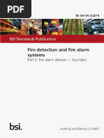 EN 54-2: Fire Alarm Equipment Standard | PDF | Electrical Engineering ...