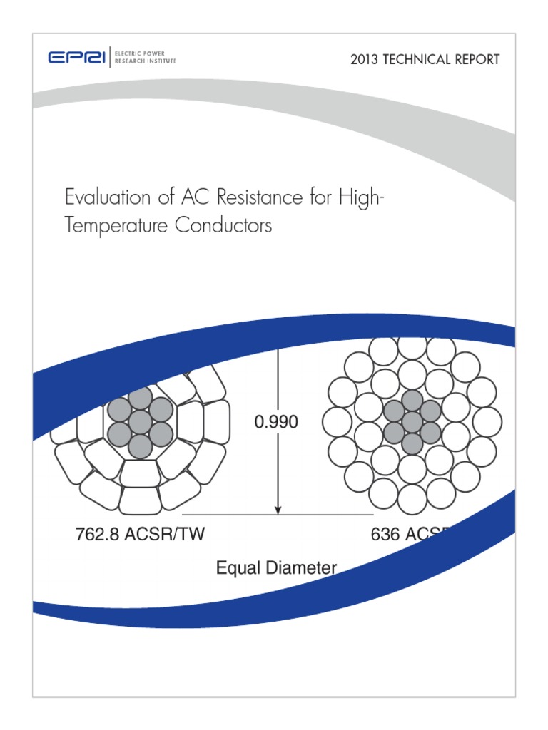 Evaluation of AC Resistance For High - Temperature Conductors | PDF ...