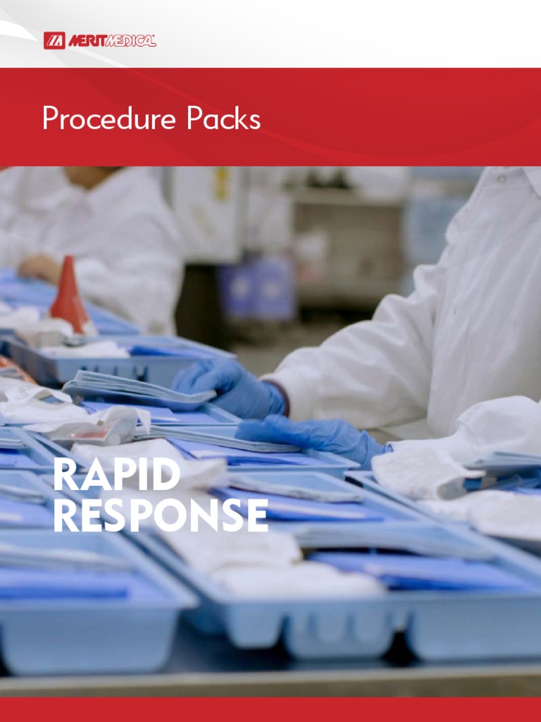 001 RapidResponse ProcedurePacks | PDF | Syringe | Medicine
