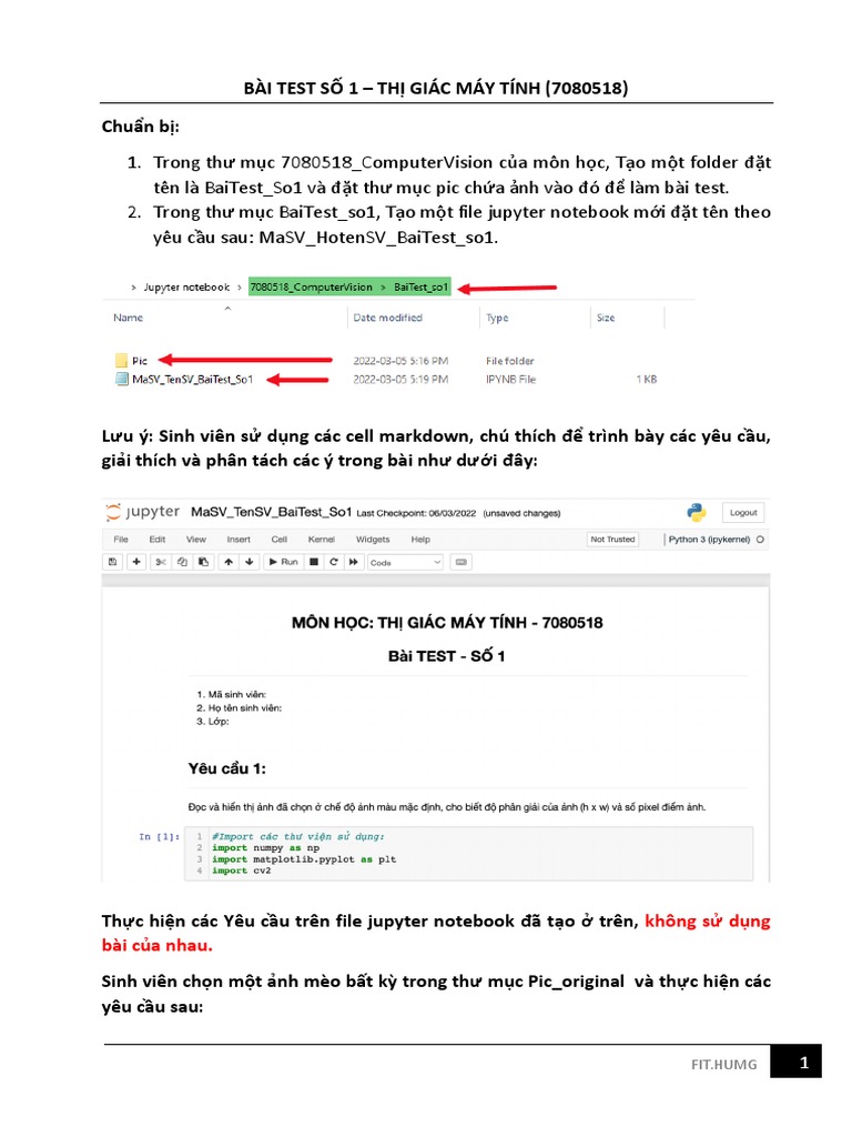 BAI TEST - 1 - Send | PDF