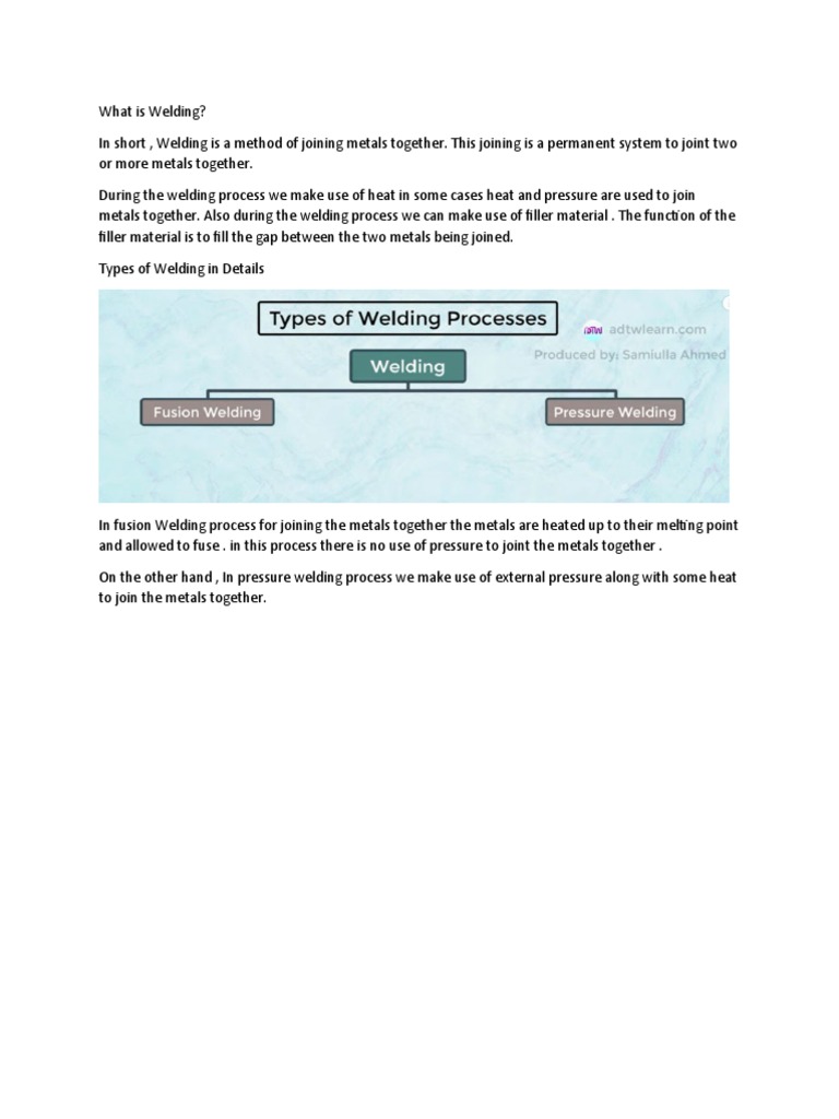 What Is Welding | PDF | Language Arts & Discipline