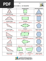 Geometry Theorem Cheat Sheet | PDF | Rectangle | Perpendicular