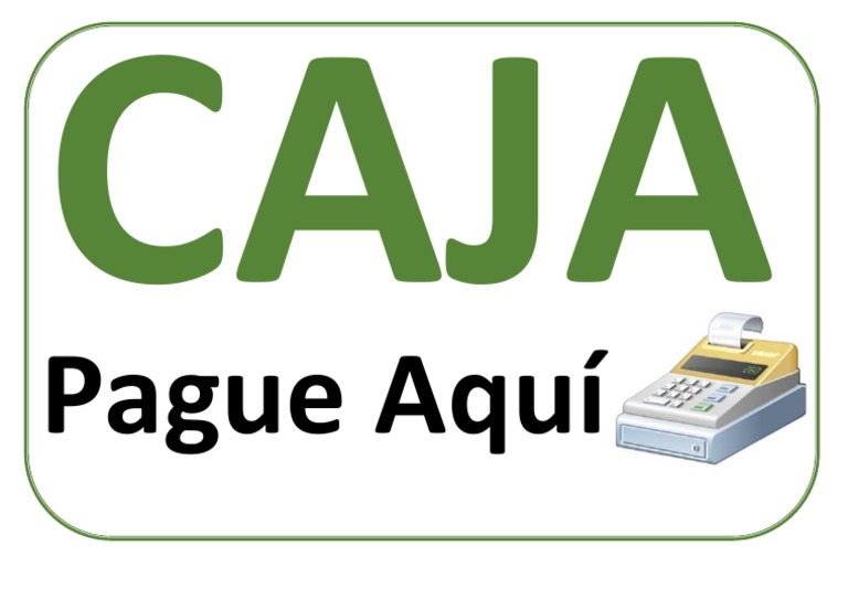 Pago en Caja: Instrucciones Rápidas | PDF