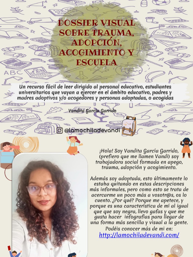 Dossier Visual Sobre Trauma, Adopción y Acogimiento y Escuela ...