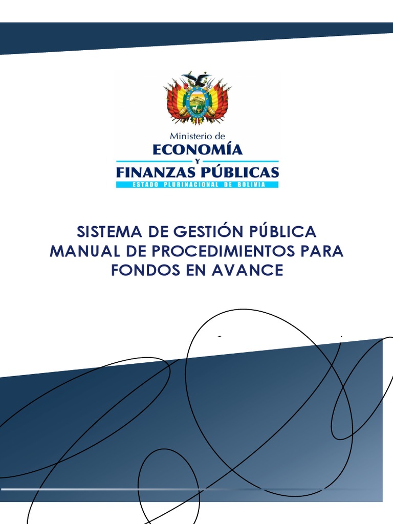 16 - Manual - Proced - Fondos - en - Avance Cbio Imp PDF | PDF | Contabilidad | Presupuesto