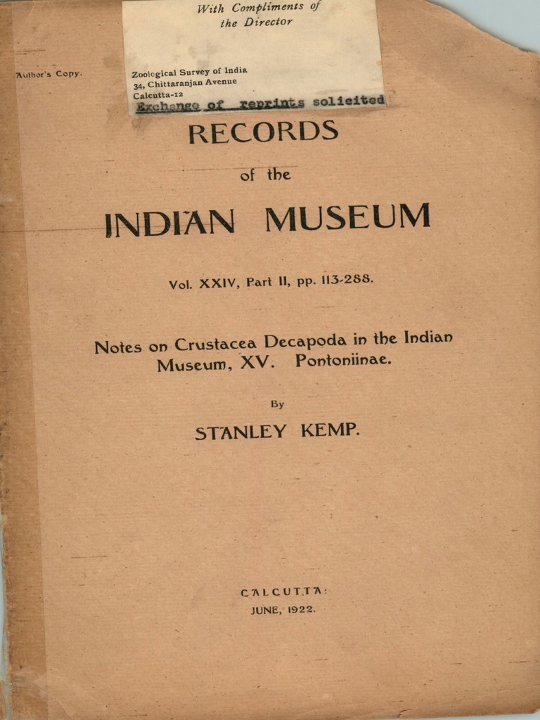 Indian Museum: Records | PDF | Anatomical Terms Of Location | Vertebral ...