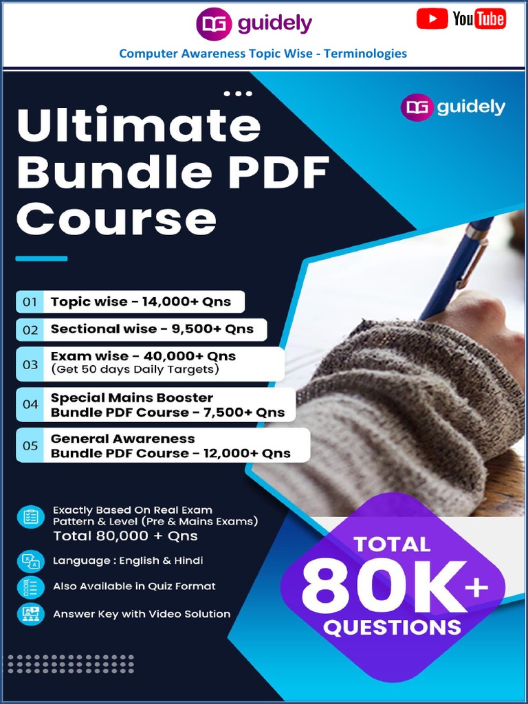 Computer Awareness Topic Wise - Terminologies | PDF | Computer Network ...