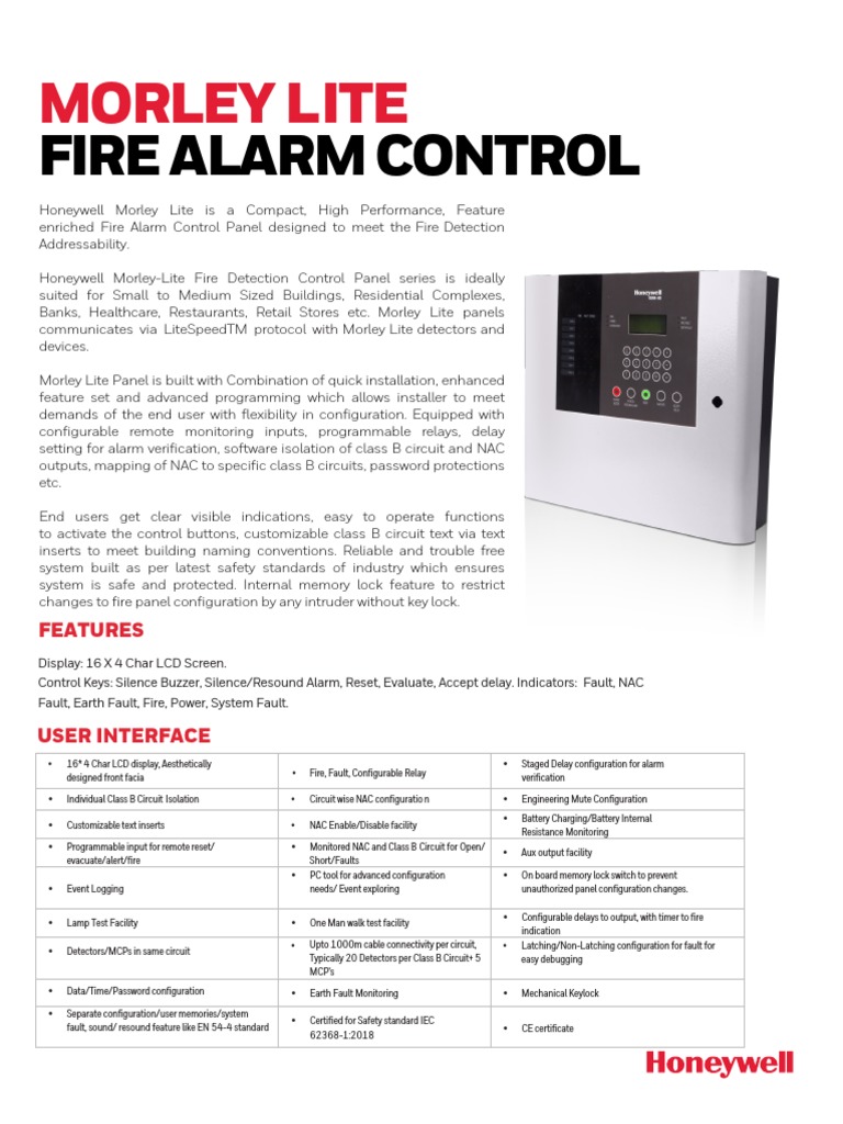 Morley Lite Data Sheet | Download Free PDF | Computer Engineering ...