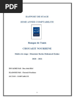 Rapport de Stage STB | PDF | Banques | Tunisie