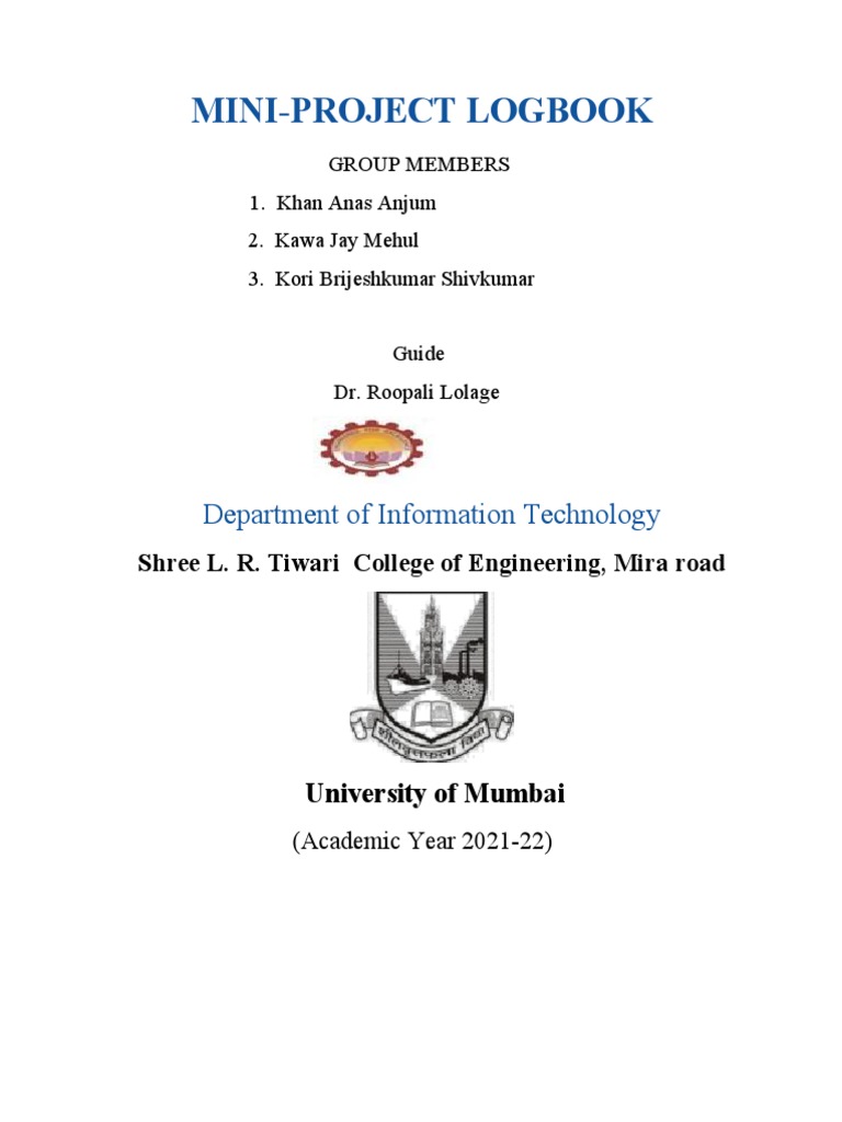 Print Logbook | Download Free PDF | Engineering | Cognitive Science