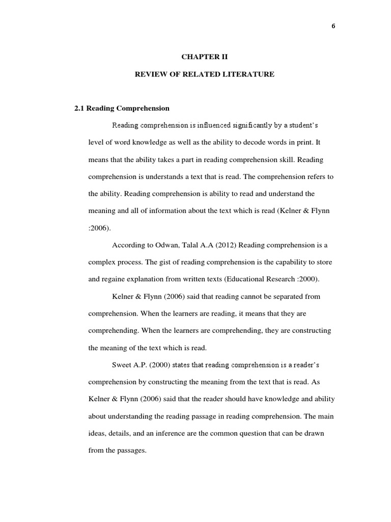 Chapter II | PDF | Reading Comprehension | Communication