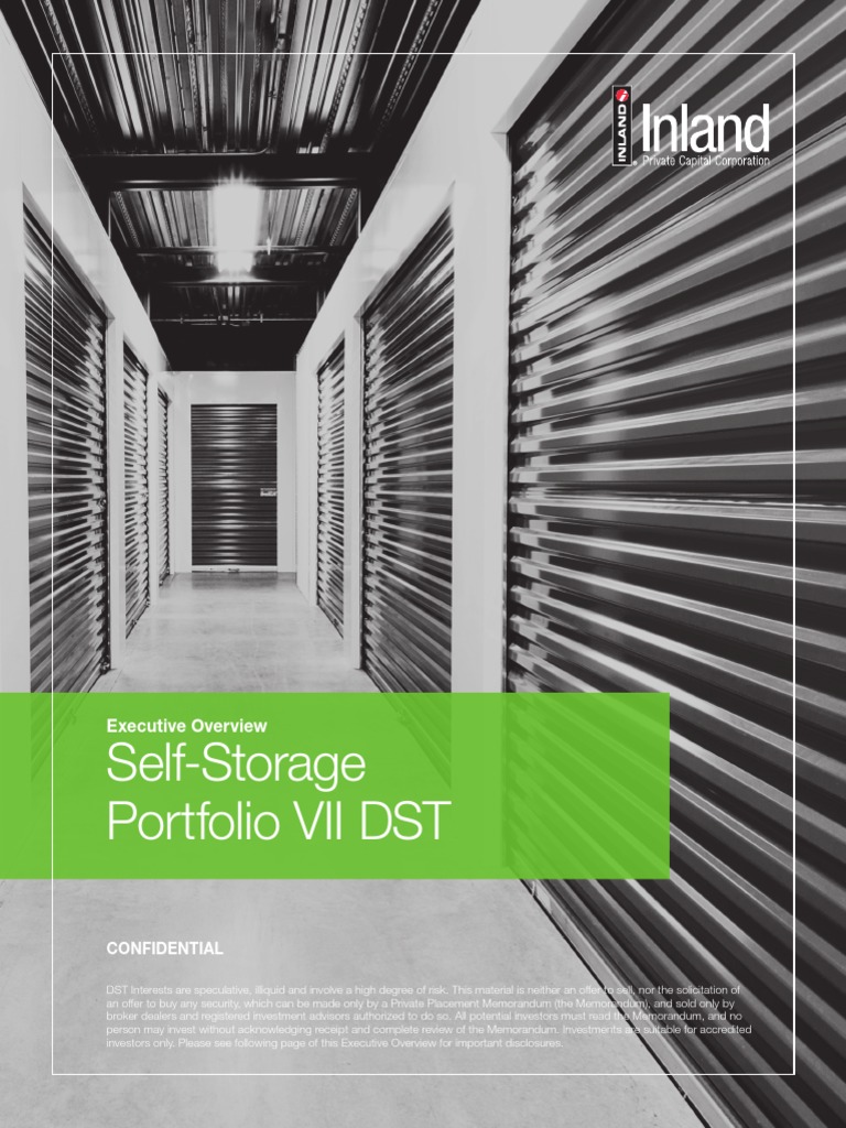 Self Storage 7 | PDF | Investing | Loans