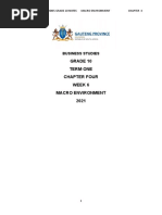 Notes Grade 10 Business Studies Term 2 2023 | PDF | Partnership | Sole ...