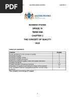 GRADE 10 Business Studies SBA Presentation Term 2 | PDF | Employment ...