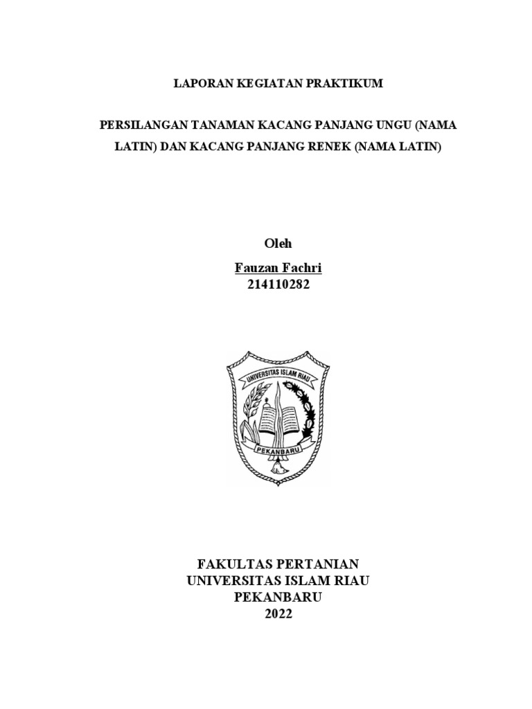 LAPORAN KEGIATAN PRAKTIKUM Fauzan Fachri | PDF