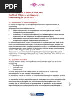 SB 2017 84 Wet Op de Jaarrekening | PDF